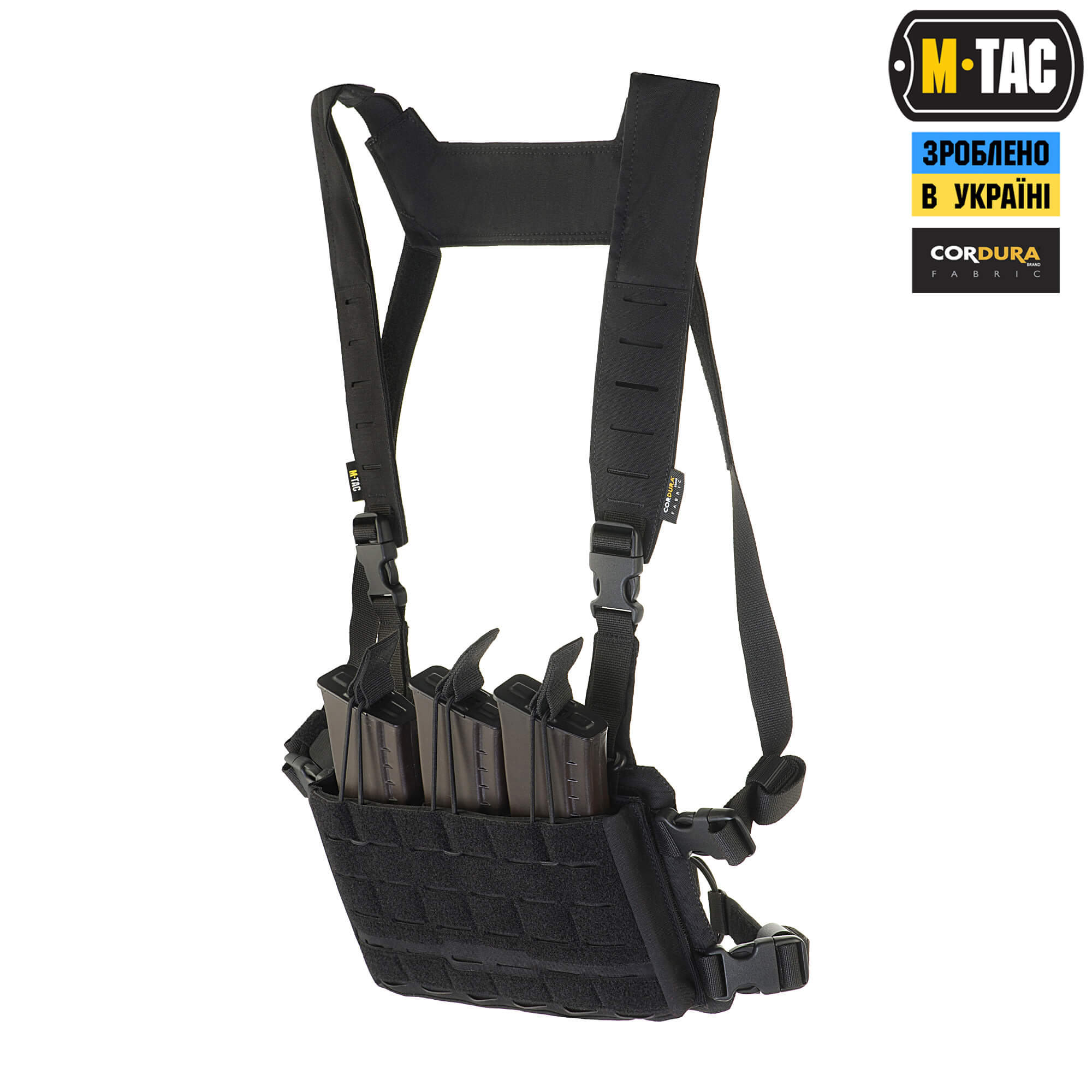 M-Tac Modular Chest Rig Black купити за доступною ціною у виробника M-TAC